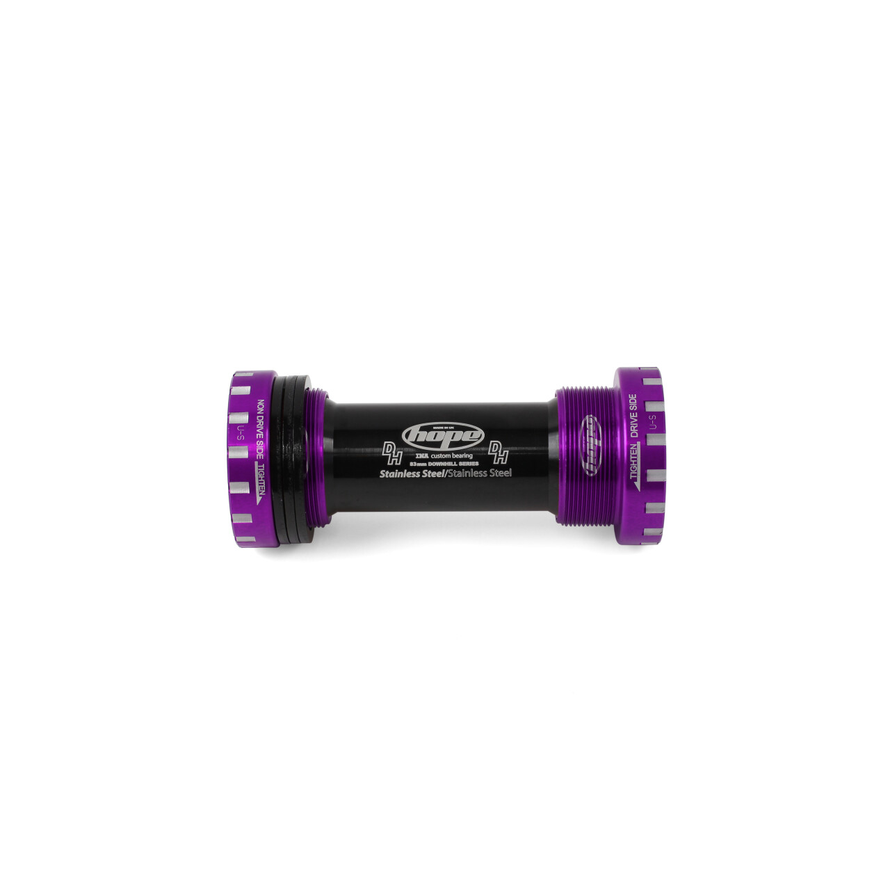Hope - Road Bottom Bracket Stainless (threaded) for 24 mm axle - 68 m ...