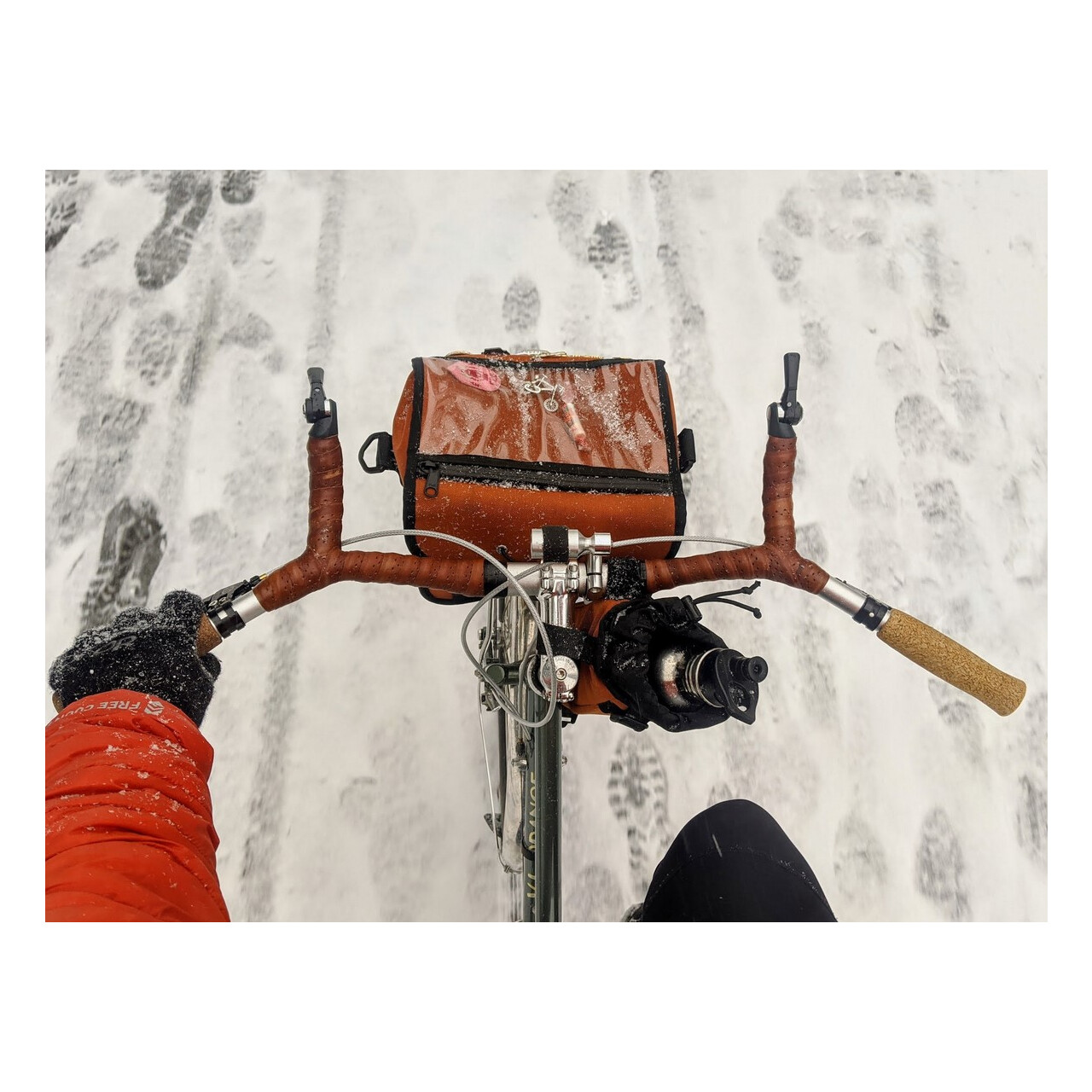 Velo Orange - Crazy Bar Handlebar - 31,8 mm silver, 119,90
