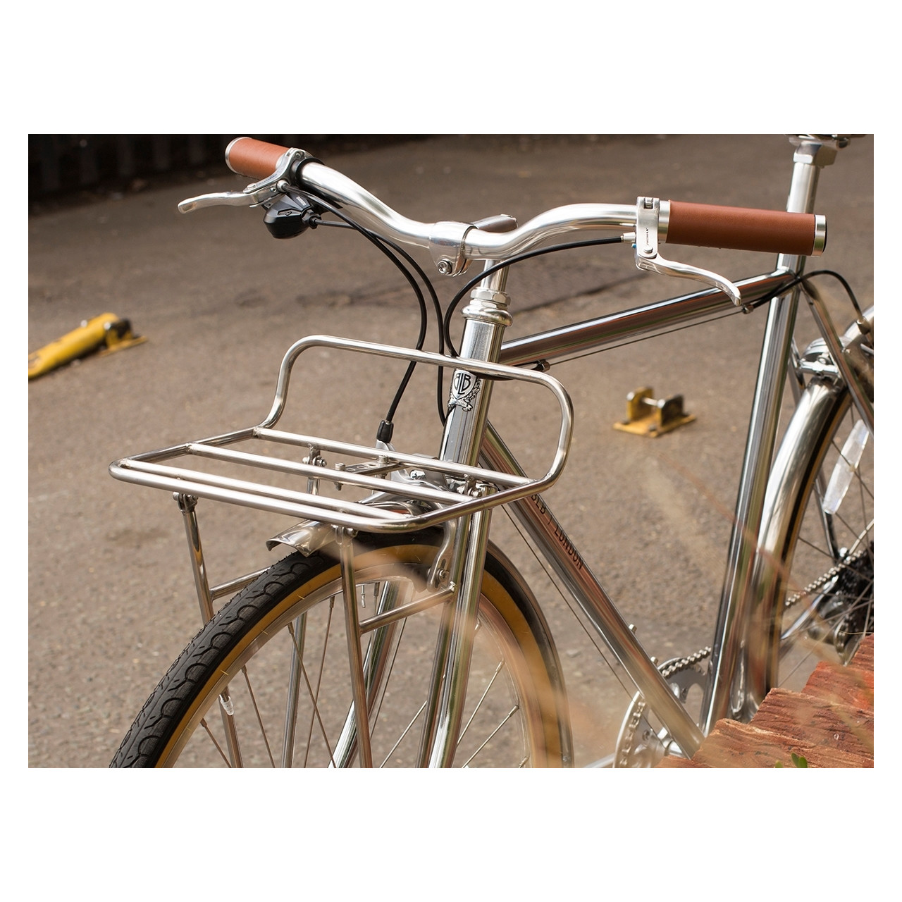 BLB - T-Rack Front Gepäckträger - silber, 69,90