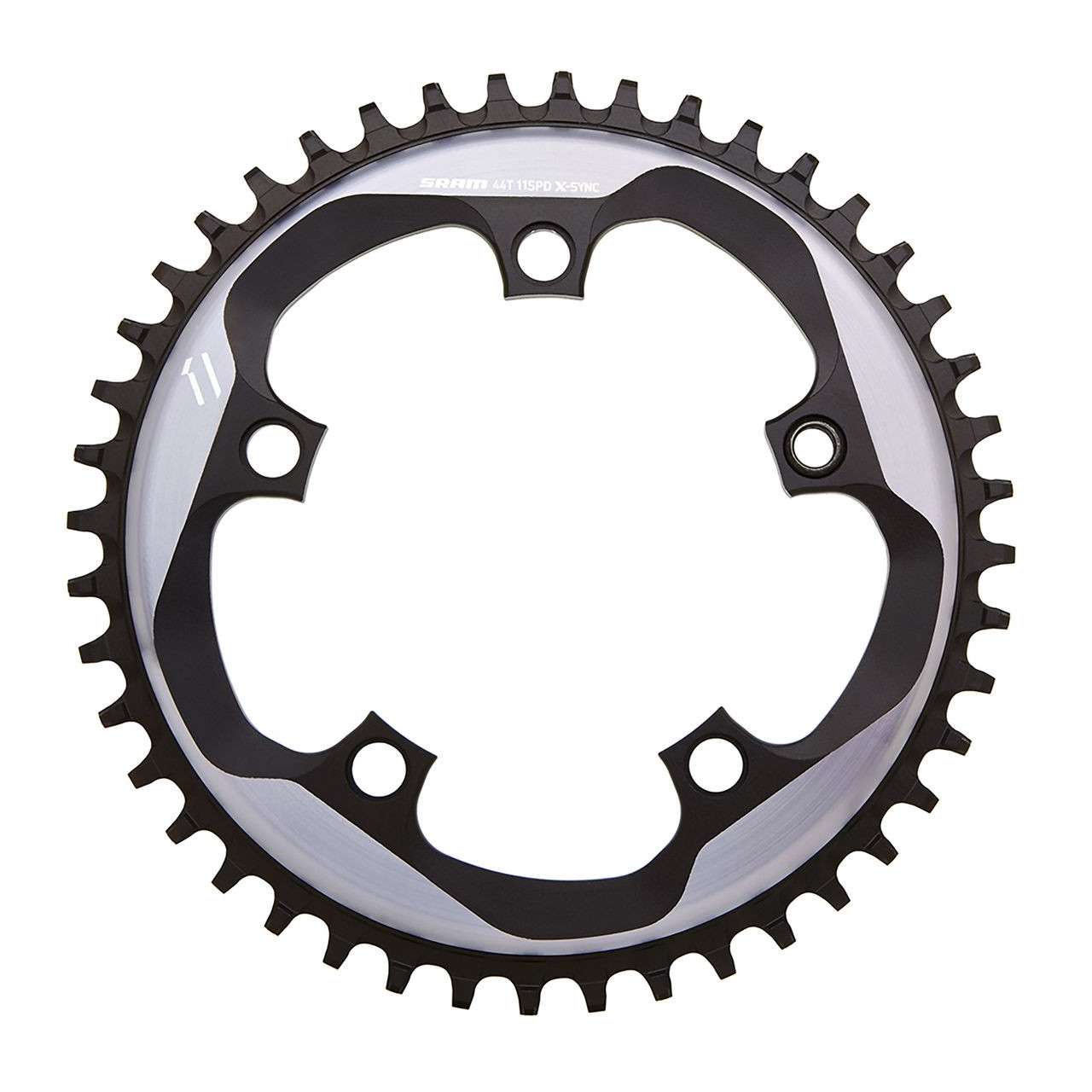 SRAM - Force 1 / Rival 1 X-Sync CX1 Chainring 110 BCD - grey/black 38 ...