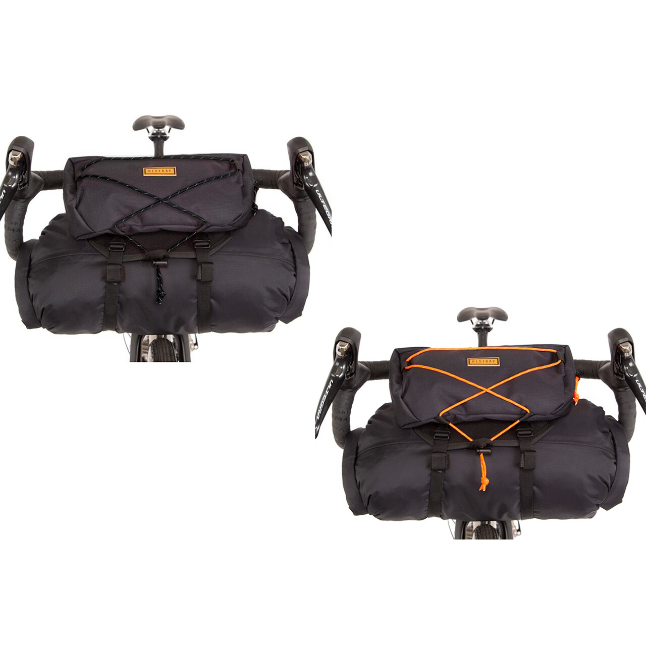 Restrap - Bar Bag Holster mit Dry Bag + Food Pouch Large - 17 Liters ...