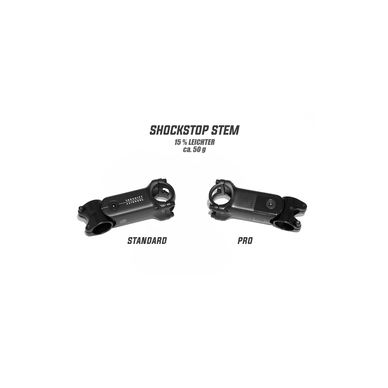 Redshift - ShockStop PRO Suspension gefederter Vorbau +/-6° - 31,8 mm, 249,90