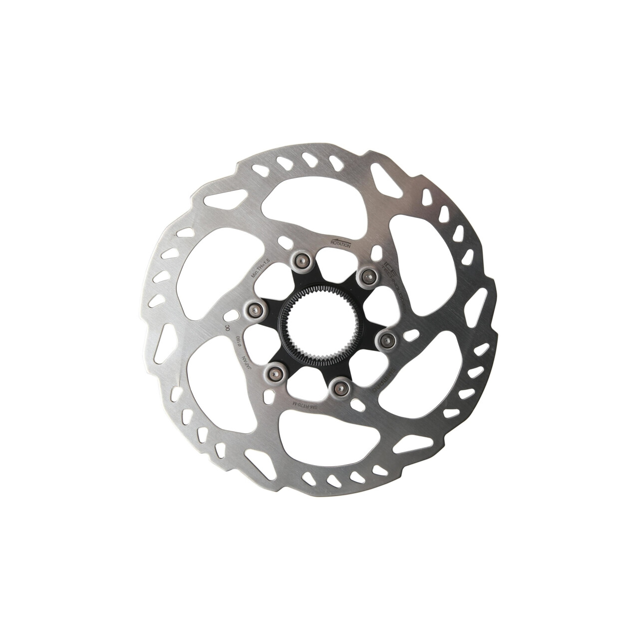 Shimano - SM-RT70 GRX, 105, SLX ICE Technologies Disc Rotor - Centerl ...