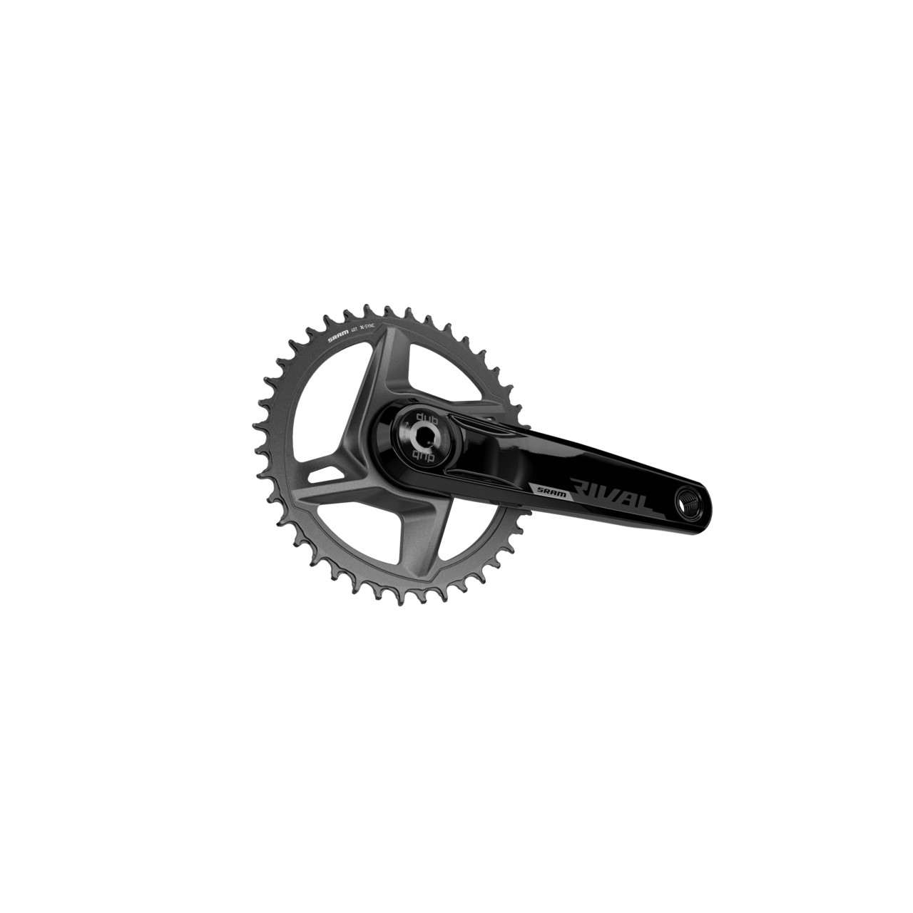 SRAM Rival AXS Wide Power Meter Crankset (Black) (1 X 12, 50% OFF