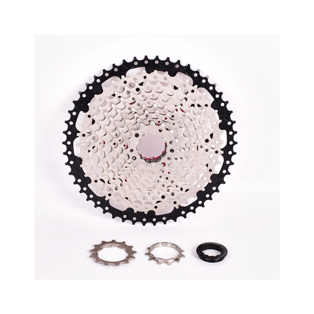 Sunshine - MTB Light Cassette w. Aluminium Spider Shimano HG 11-50 te ...