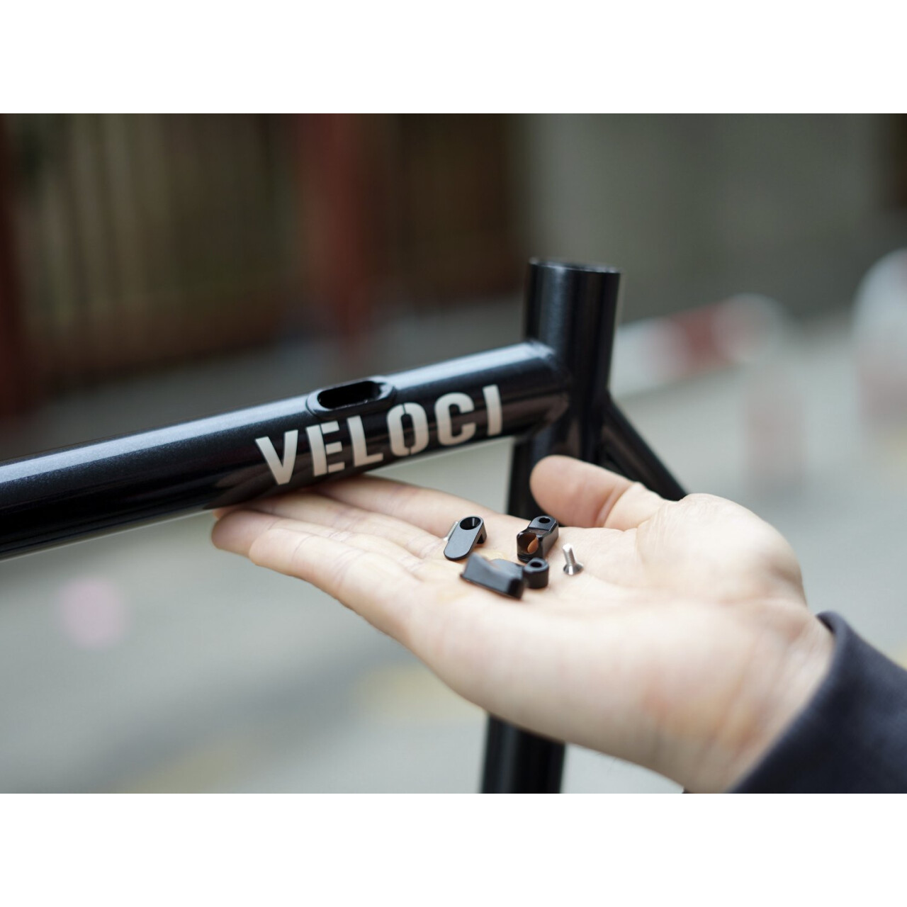 Veloci Cycle - OLD Street V 1.1 Frameset - Black Glitter, 949,90