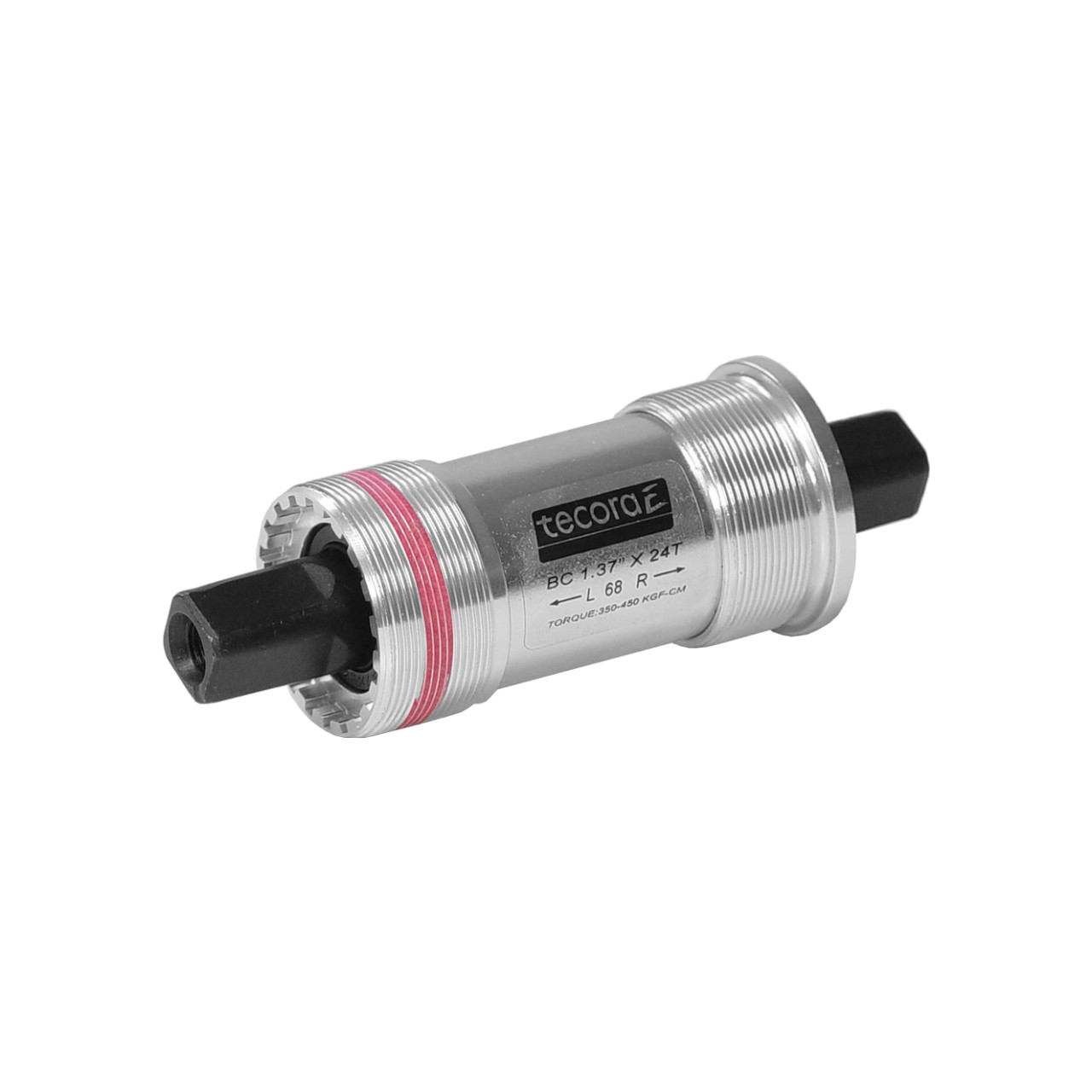 Tecora E - Square Taper Bottom Bracket - BSA 1,37 x 24 tpi 110 mm, 21,90