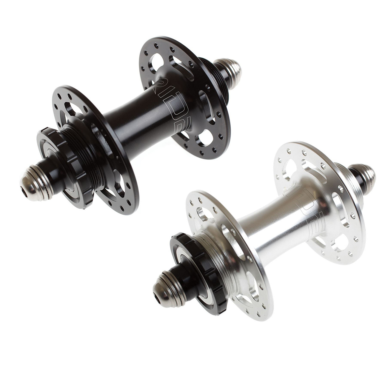 Ridea - HT Track Hub rear - fixed/fixed silver 28 h, 109,90